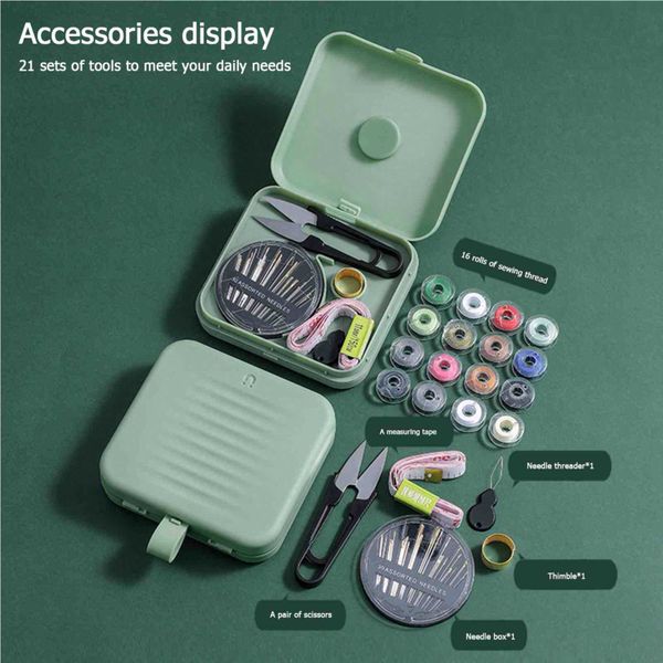 Magnetic Storage Needle Box Sewing Square Anti-Loss Storage Box Home ...