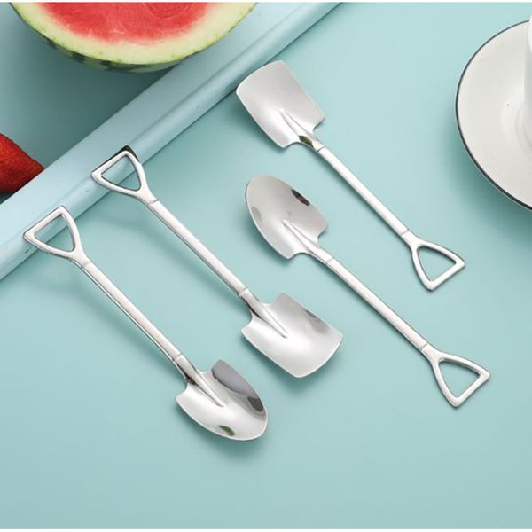 Stainless Steel Watermelon Spoon Gift Box Set Creative Engineer Shovel ...