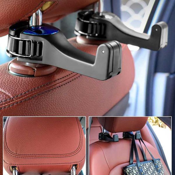 Car hook, car seat, rear row hook, multifunctional interior seat hook ...