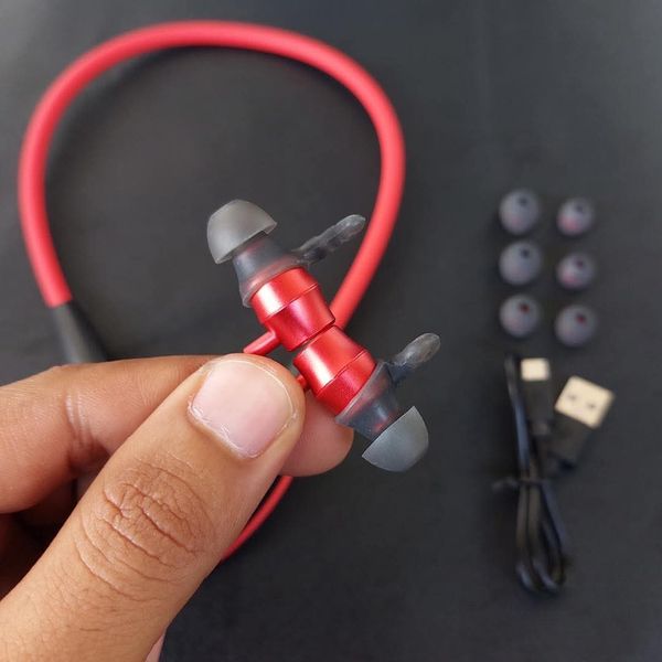 Earphone Bluetooth Neckband hoco ES61 sports កាសប្ល៊ូធូសសងខាង ហូកូ ES61 ...