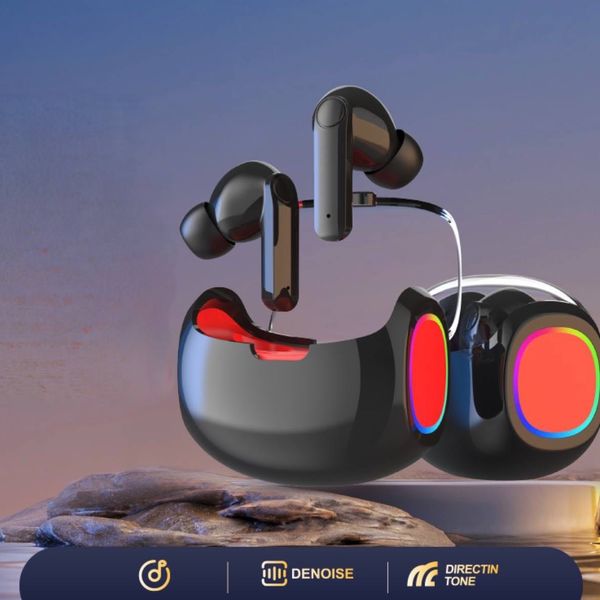 [Voice of Berlin] 2025New wireless in-ear Bluetooth headset colorful ...
