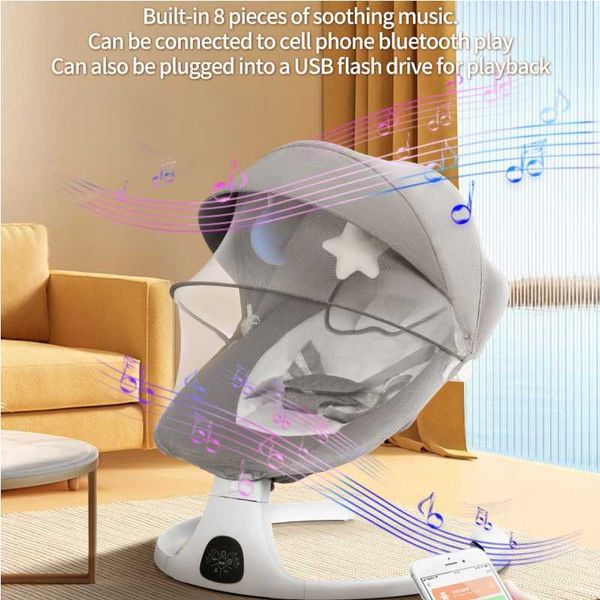 Baby Swing Chair Soothing Chair Sleeping Device Electric Rocking Chair ...