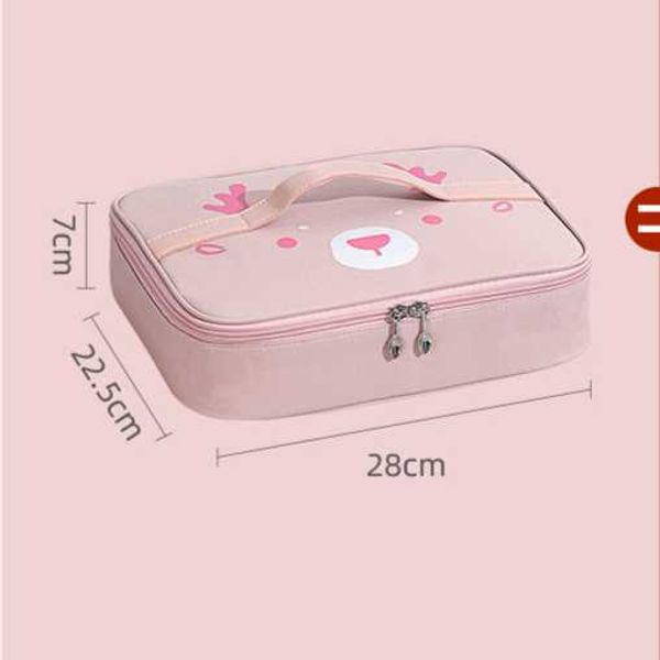 Student Cute Lunch Box Bag with Rice Handheld Bento Bag Insulation ...