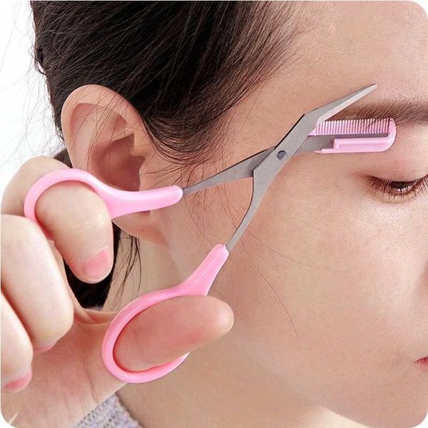 1pcs Women's Fashion Eyebrow Trimmer Trimming Eyebrow Scissors Eyebrow ...