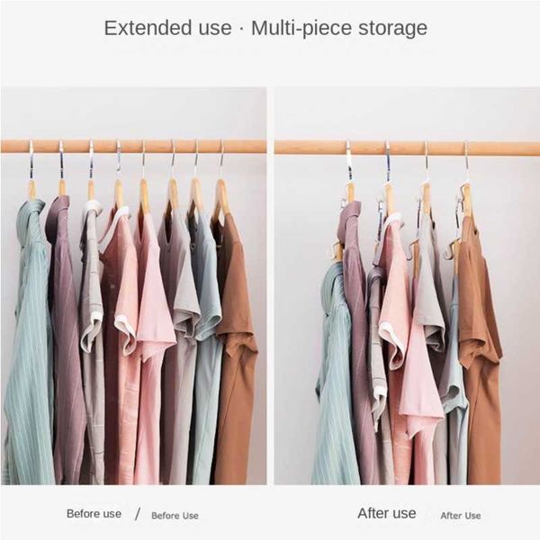Multifunctional storage wardrobe saves space, connects hooks, and ...