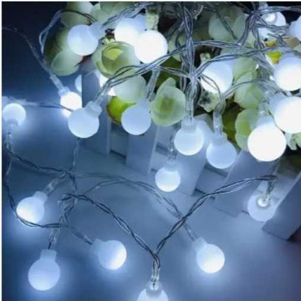 3M USB/Battery Power Ball LED String Lights Garland Lights Outdoor Lamp ...