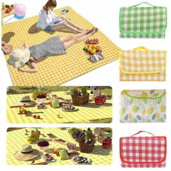 Portable Camping Picnic Mat Hiking Outdoor Beach Blanket Folding ...
