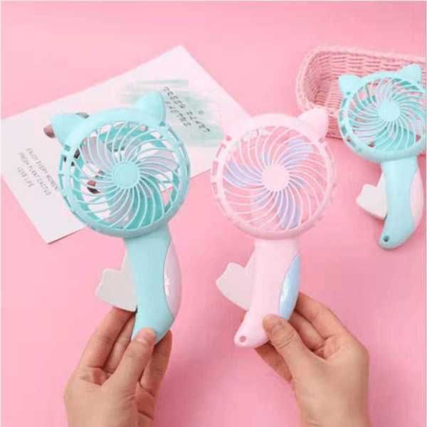 Cartoon Hand Press Hand Shake Small Fan Dormitory Mini Student Portable ...