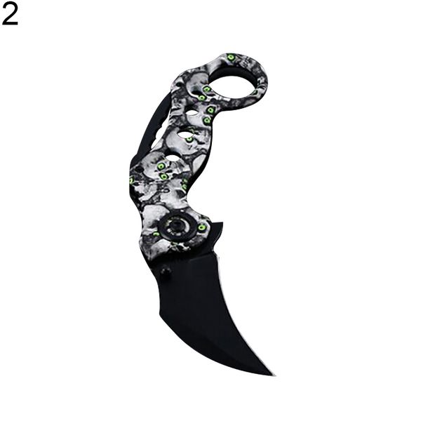 Outdoor Scorpion Claw Karambit Knife Hunting Camping Survival Tactical ...