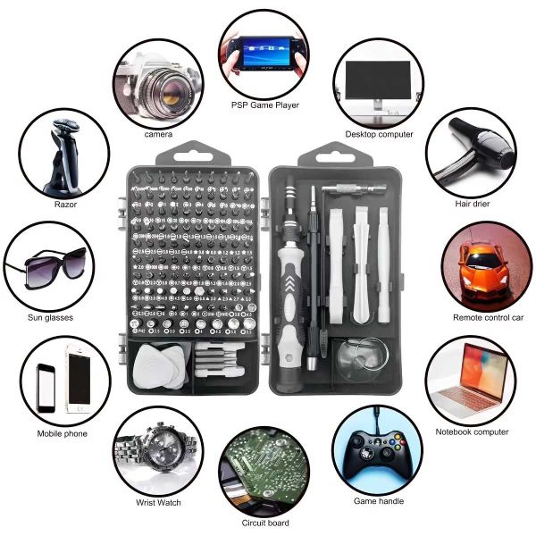 115pcs in 1box Screwdriver Tool Set Mobile Phone Repair and Disassembly ...