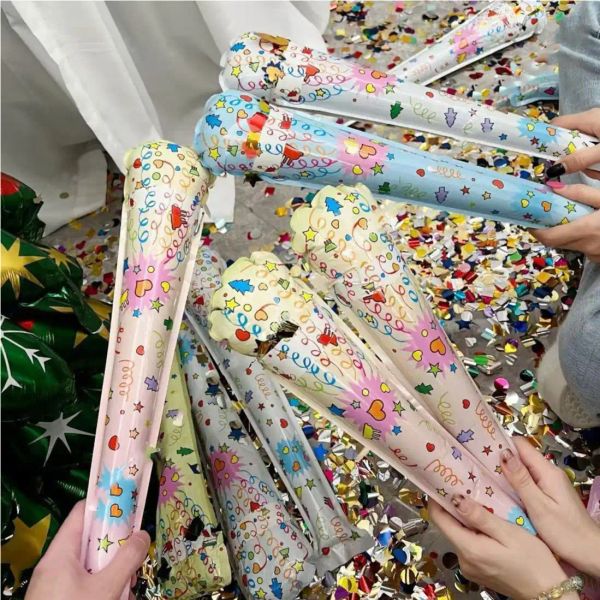 Inflatable Fireworks Gun10pcs,fireworks sticks10PCS Party Toys Confetti ...