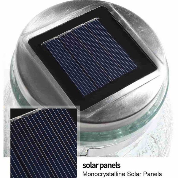 Lamp Beads LED Outdoor Solar Cracked Glass Wishing Light Landscape ...