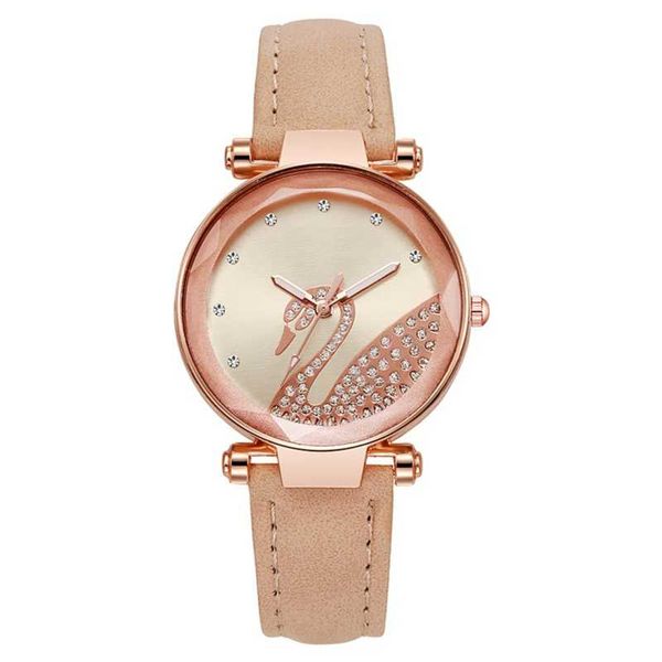 Women's watch luxury atmosphere swan women's watch love bracelet quartz ...