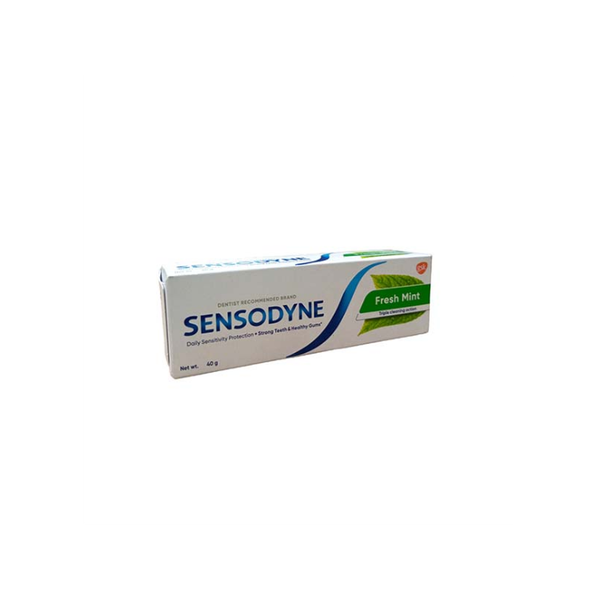 Sensodyne toothpaste is cool with a formula containing Glycerin to ...