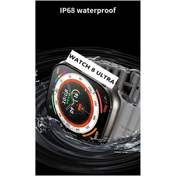 Ultra 8 Gen 2 Smart Watch Men 49mm 2.2 inch HD Screen GPS NFC ...