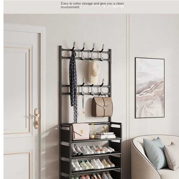 Footwear and hat stand, floor to floor, integrated shoe stand, multi ...