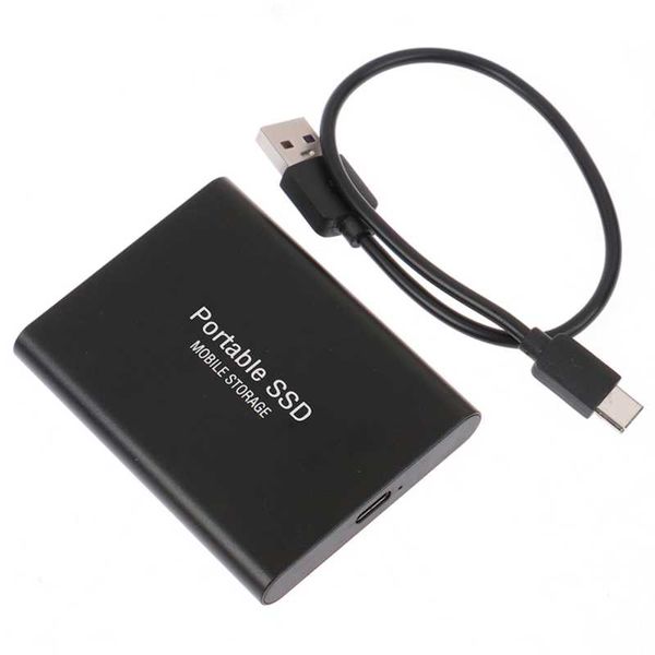 2TB SSD External Hard Drive Mobile Solid State Hard Disk For Desktop ...