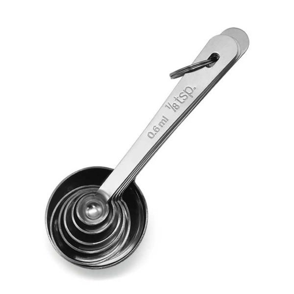 6pcs Measuring Spoons Set Multi Purpose Spoons Stainless Steel ...