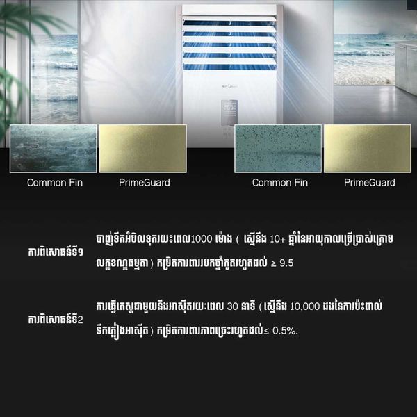 Midea Stand Floor Air Conditioner Model MFPA-24CRN8 - L192