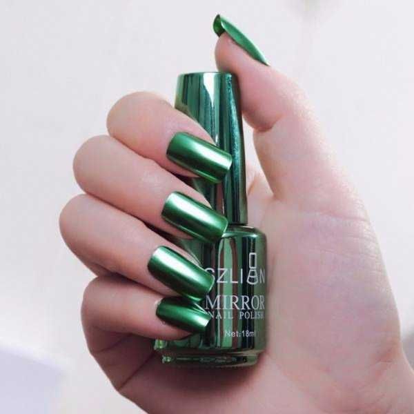 Gorgeous Mirror Effect Nail Polish Magic Metallic Lacquer Chrome Nail ...