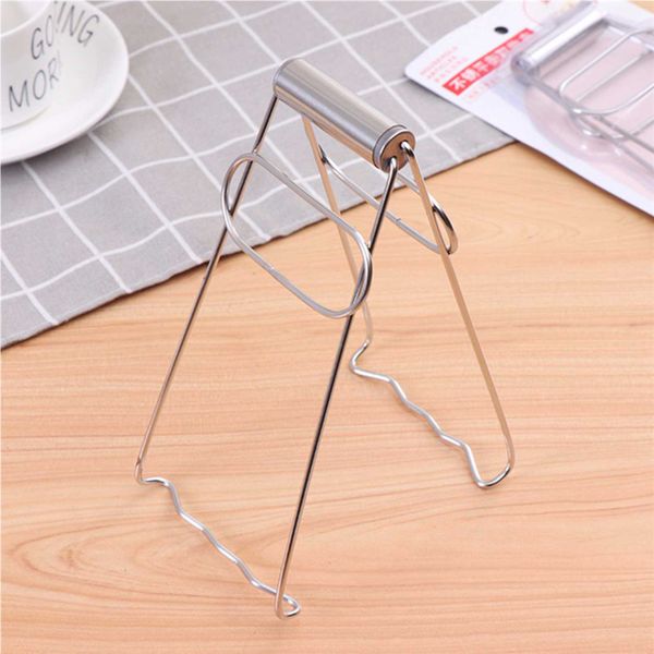 201 Stainless Steel Hot Bowl Clip Dish Pan Clamp Anti-scalding Clips ...