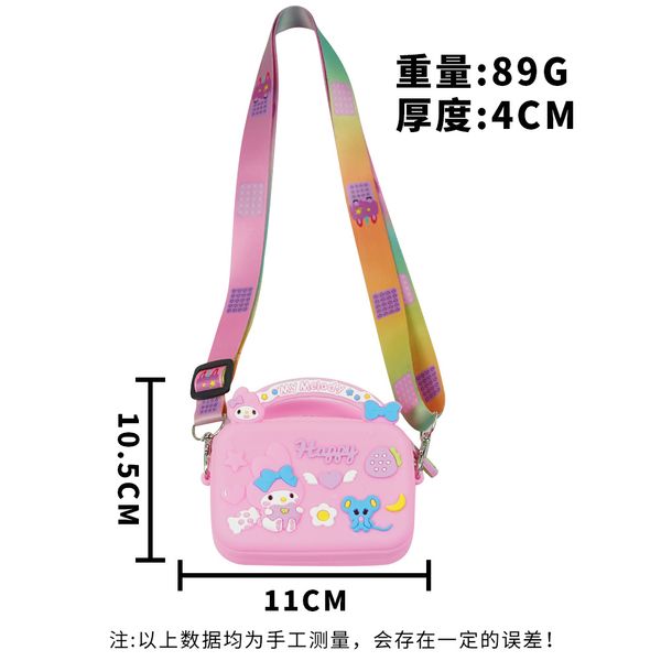 Rodent Pioneer Decompression Coin Purse Pink Melody Silicone Coin Purse ...
