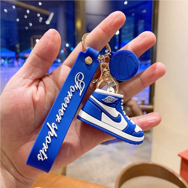 Brand new cartoon AJ sneakers doll keychain pendant cartoon school bag ...