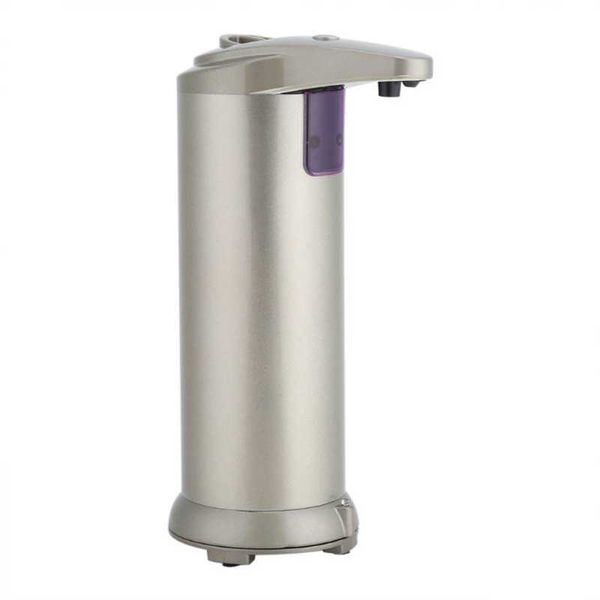 Stainless Steel Automatic Soap Liquid Sanitizer Dispenser Bathroom ...