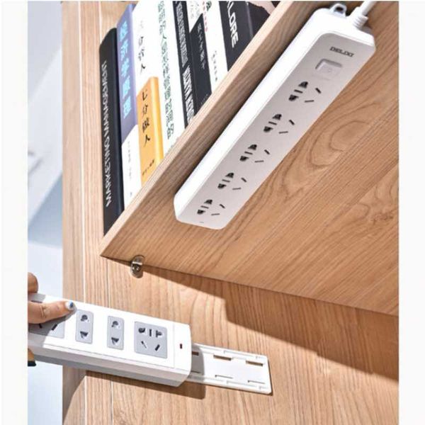 Plug fixer Wall Holder Mounted Socket Holder for Home Office - L192