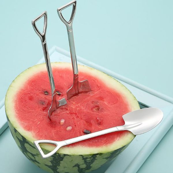 Stainless Steel Watermelon Spoon Gift Box Set Creative Engineer Shovel ...