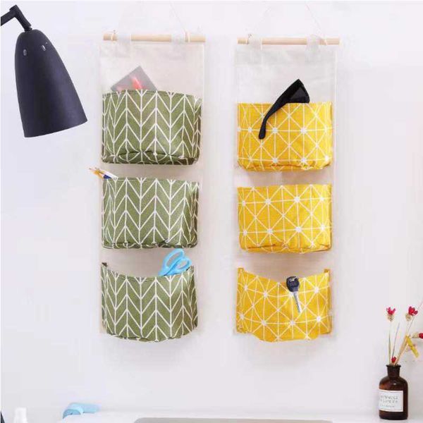 Wall Hanging Bag Wall Closet Hanging Storage Bag Hanger Bathroom ...