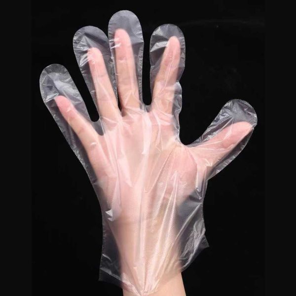 Disposable PVC gloves, set of 50 pieces, disposable catering gloves ...
