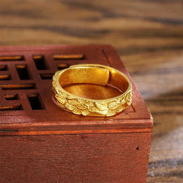 Shajin Lotus Ring, Live Mouth, Women's Fashion Temperament, Light ...