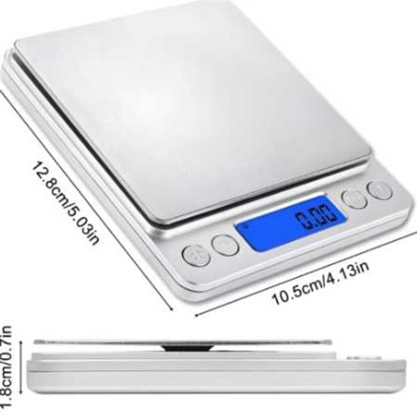 Digital Kitchen Scale Precision Scales Jewelry Weighing For Food Diet ...