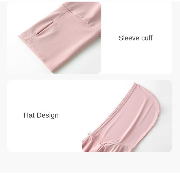 Sunscreen clothing women's summer new tight-fitting ice silk breathable ...