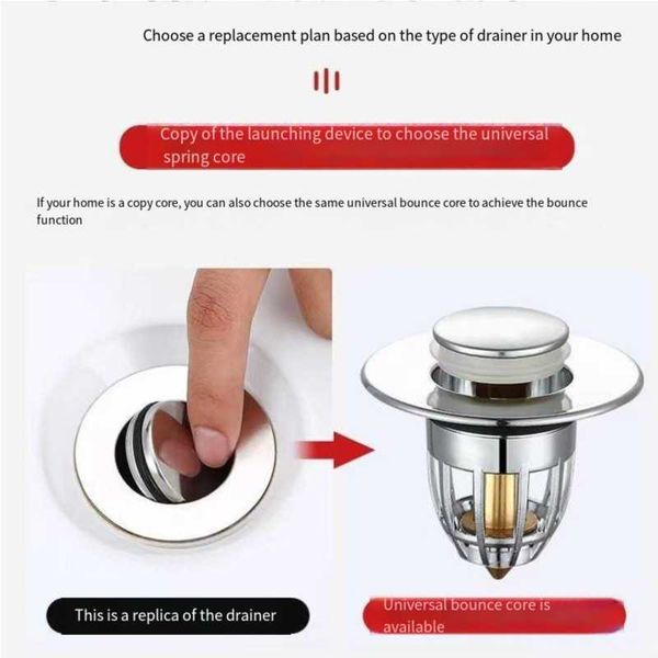 Wash basin leak plug, wash basin bounce core, odor proof floor drain ...