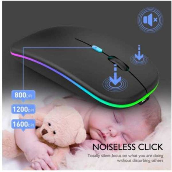 2.4G USB wireless Mouse Gaming LED Light Laptop - L192