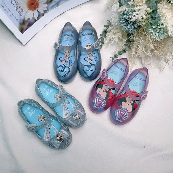 Spring and Autumn New Children's Baotou Ice and Snow Bowknot Mermaid ...
