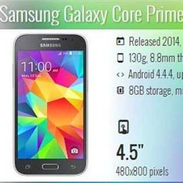 Samsung Galaxy Core Prime G360F g360 4G LTE Single SIM 4.5 inch Quad ...