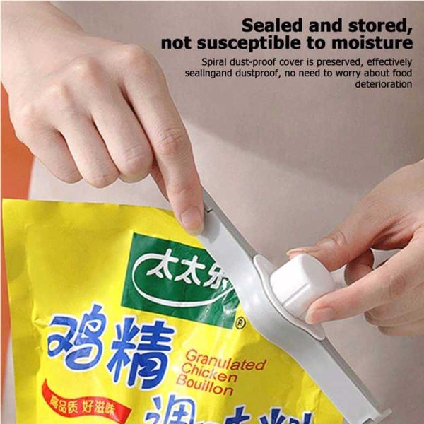 Plastic Seal Pour Food Storage Bag Clip Snack Sealing Clips Keep Fresh ...
