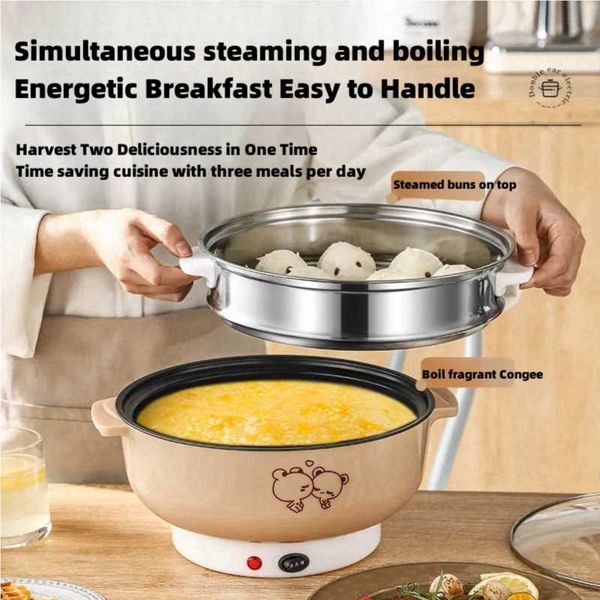 Household electric wok, wheat rice stone electric wok, multifunctional ...