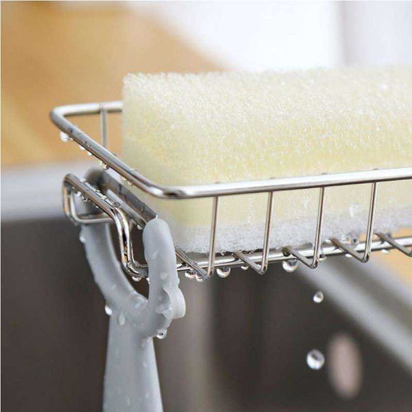 Japanese style metal kitchen sink faucet shelf organizers bathroom ...