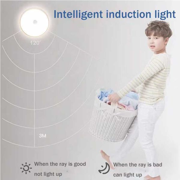 LED lighting induction light, night light bedroom light, night smart ...