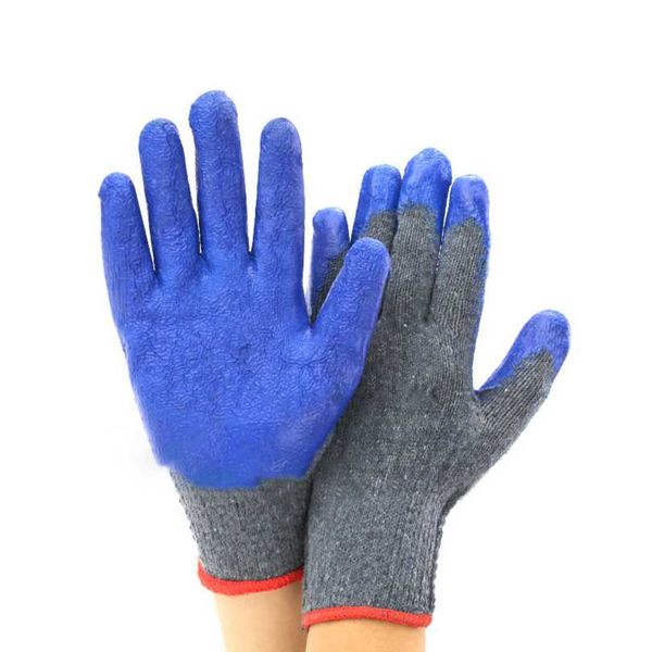 Labor protection gloves export latex construction site gloves, ten ...
