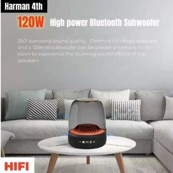 Harman 4th 120W High Power Bass Music Box 9D Surround Column Full ...