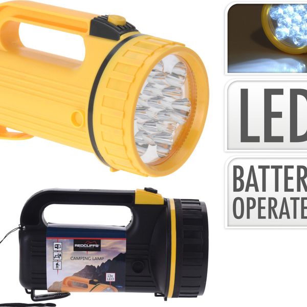 REDCLIFFS OUTDOOR C22760510 CAMPING LIGHT 13 LED 2ASS CLR - L192