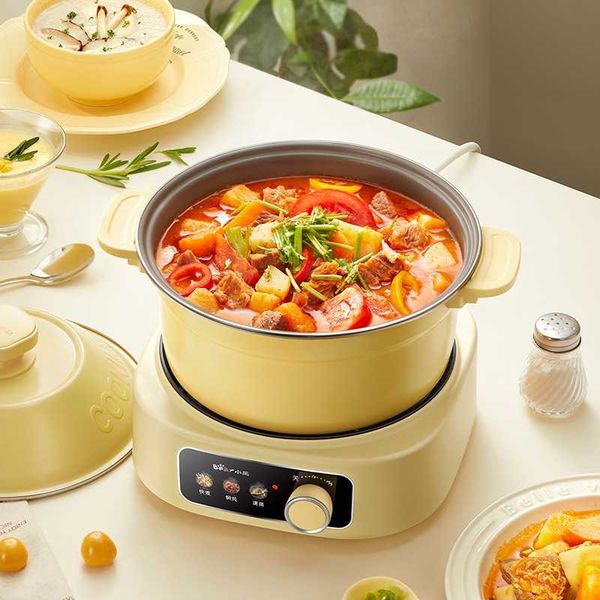 Enamel pot electric cooker household dormitory small split electric hot ...