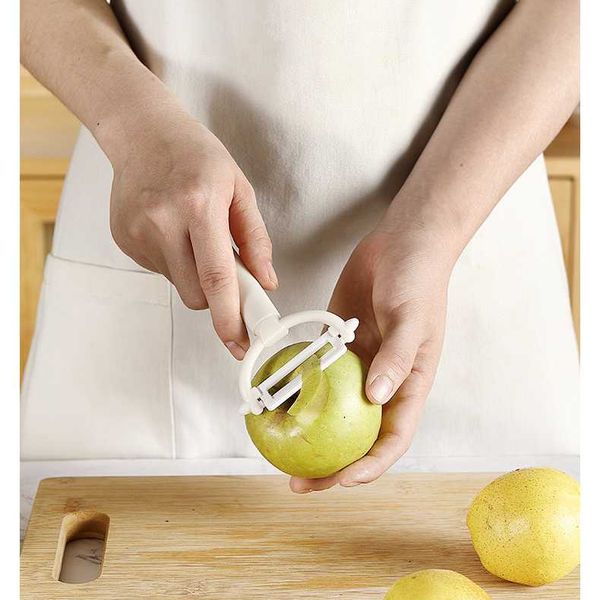 5-Piece Set Of Kitchen Small Tools With Storage Seat, Fruit Slicing ...