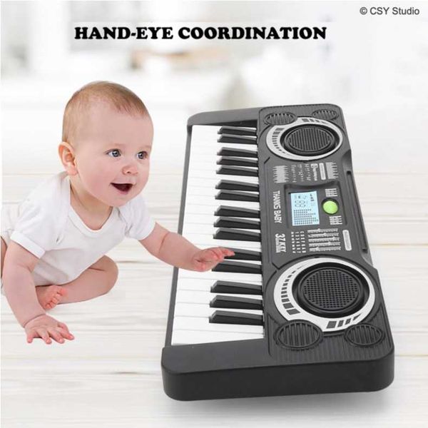 37 Key Kids Piano Children's Electronic Keyboard Piano Music Toy ...