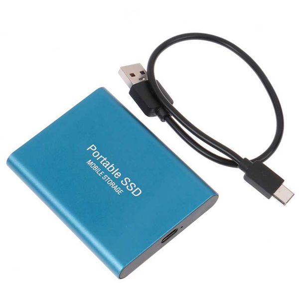 2TB SSD External Hard Drive Mobile Solid State Hard Disk For Desktop ...